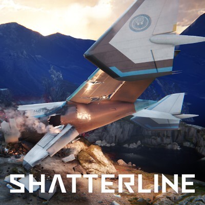 ArtStation - Shatterline - Red Lake Map