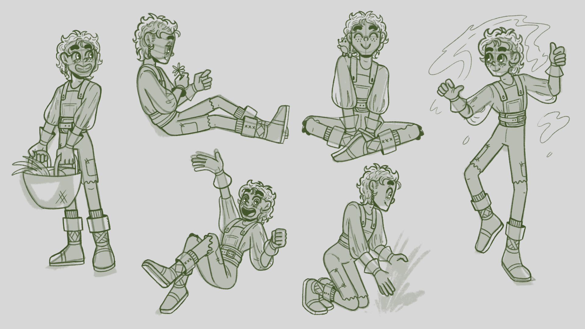 ArtStation - Simon Frensby (Character Sheet)