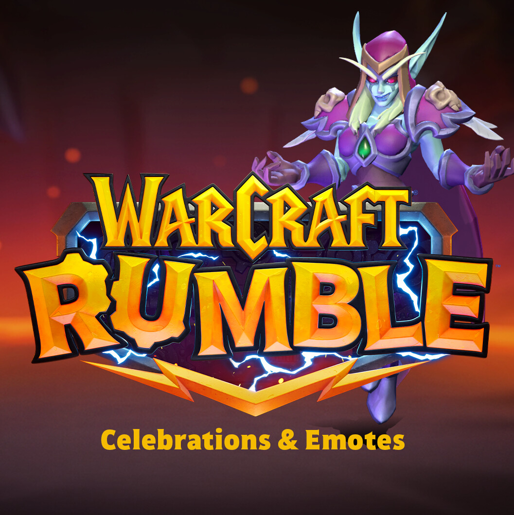 ArtStation - Warcraft Rumble - Celebrations & Emotes