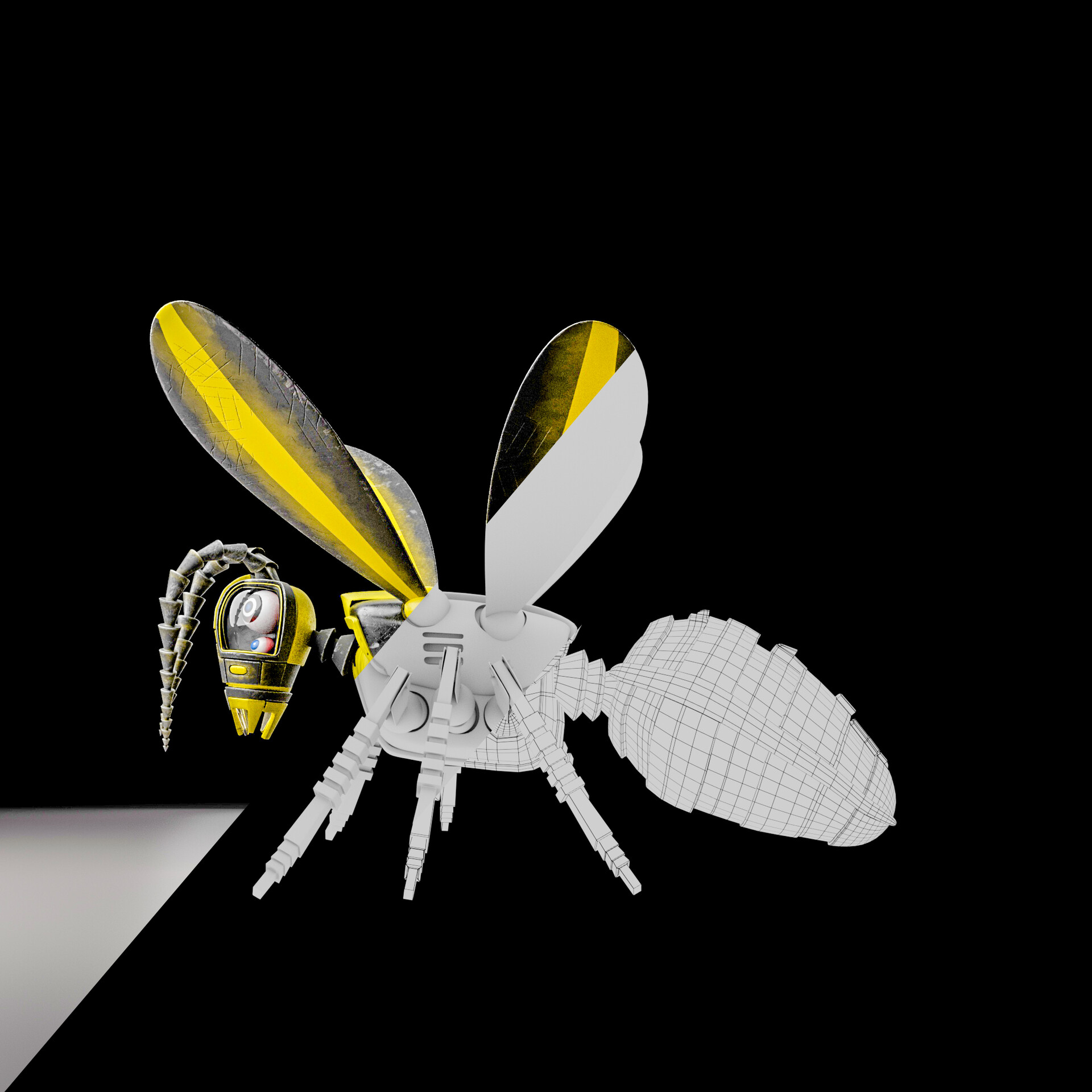 ArtStation - robotics honey bee