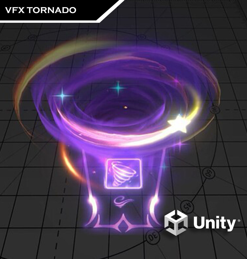 ArtStation - UNITY VFX TORNADO SPELL