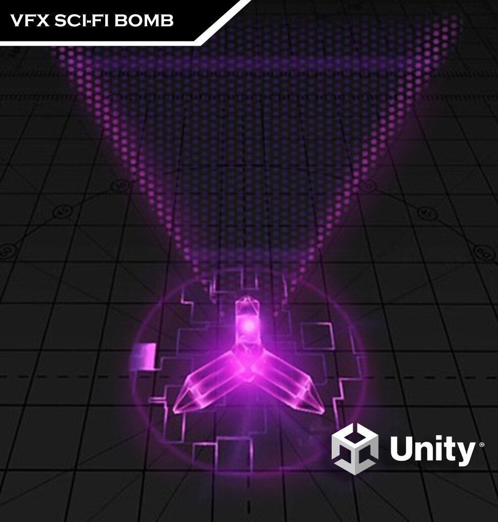 ArtStation - UNITY VFX SCI-FI BOMB