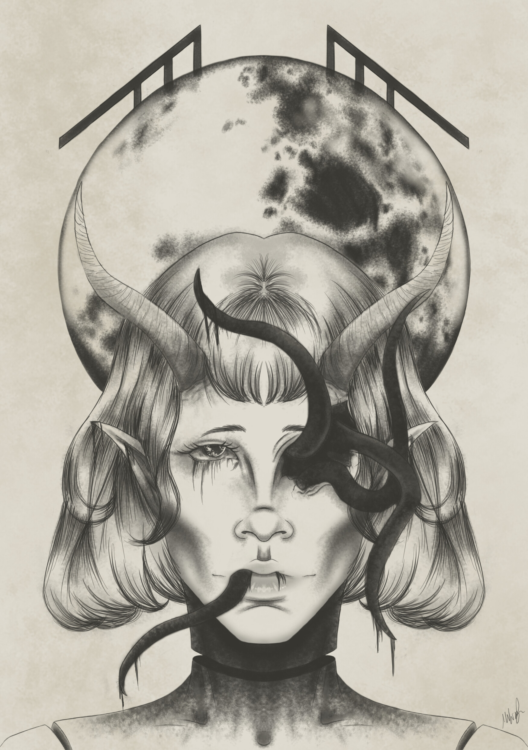 ArtStation - Sleep Token album inspired characters