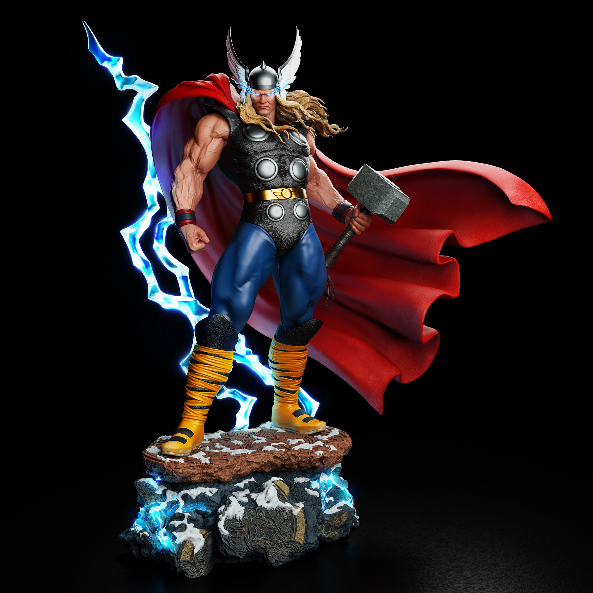 ArtStation - The Mighty Thor Fan Art