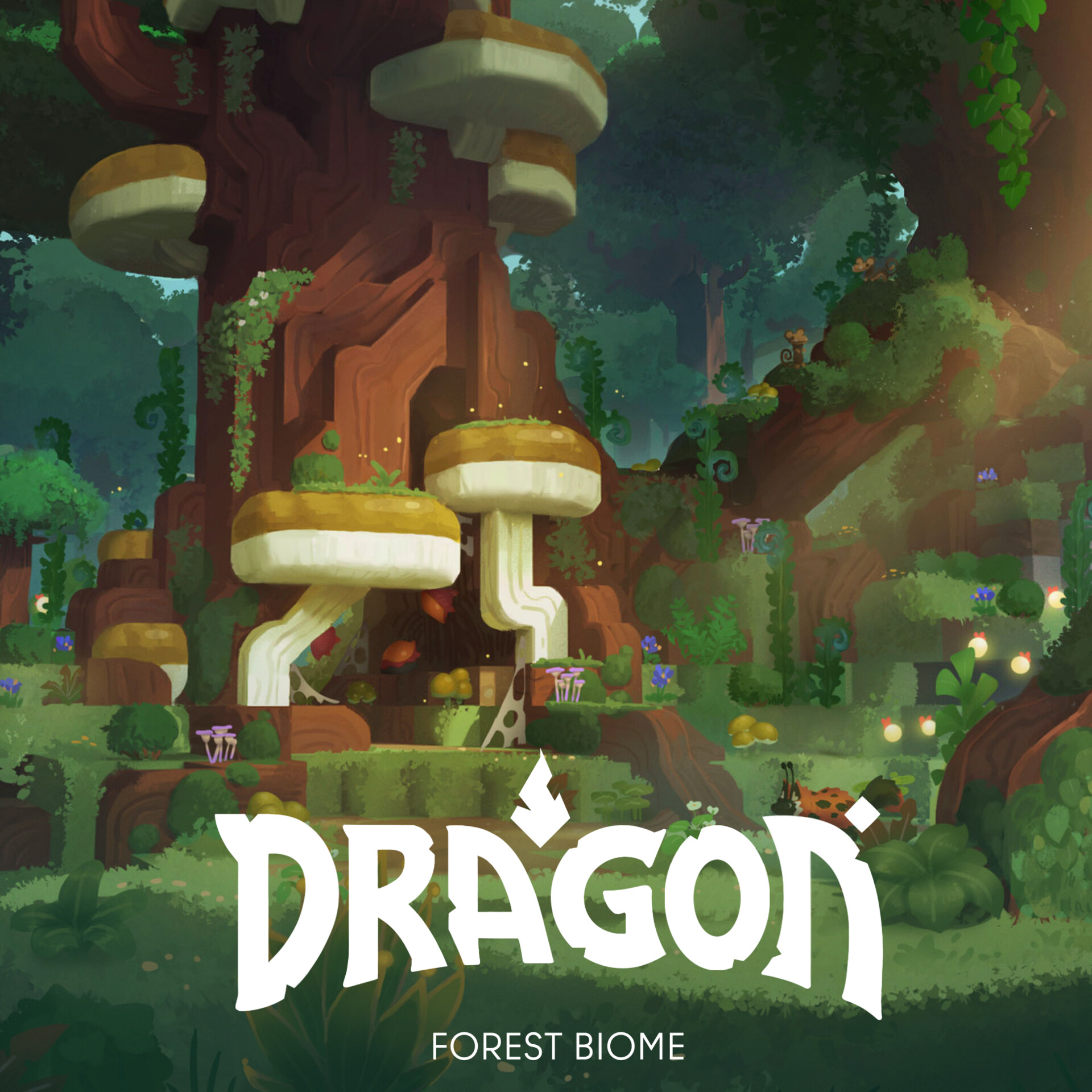 ArtStation - Project Dragon - Forest Biome