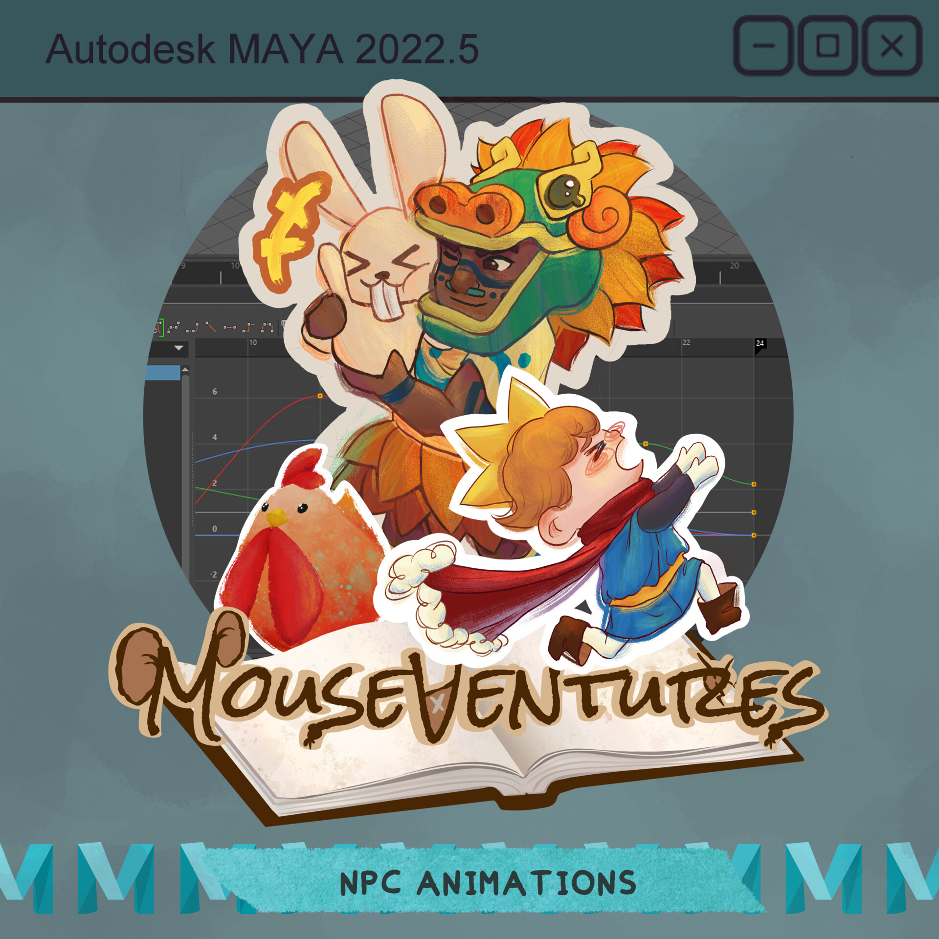 ArtStation - MOUSEVENTURES - NPC Animations