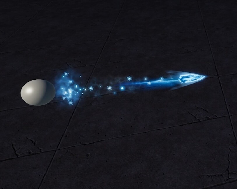 ArtStation - Projectile Ice/Fire - Unity VFX