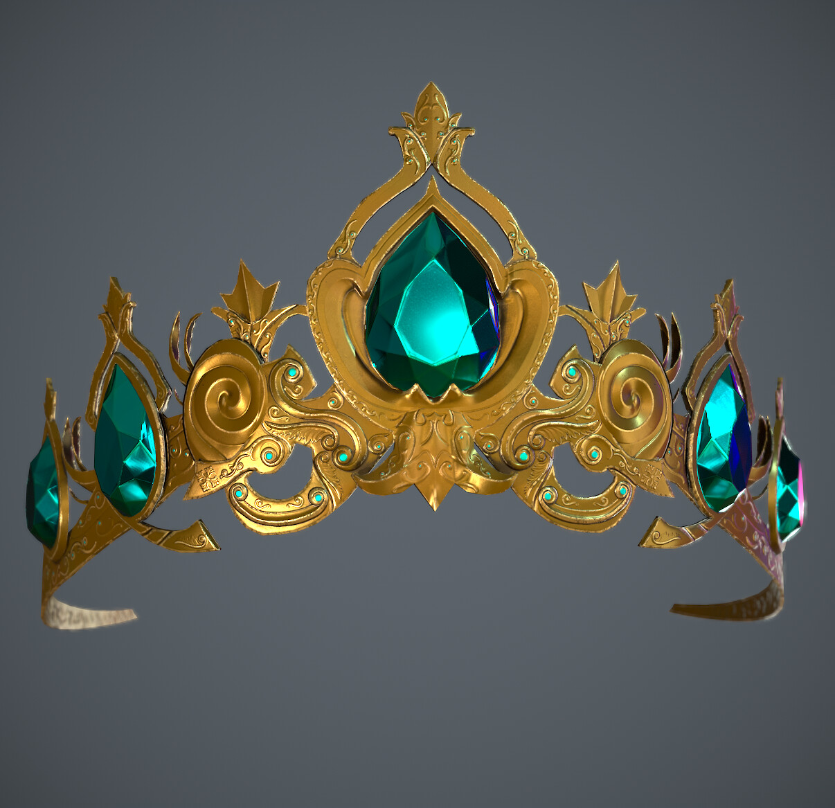 ArtStation - Queen's crown