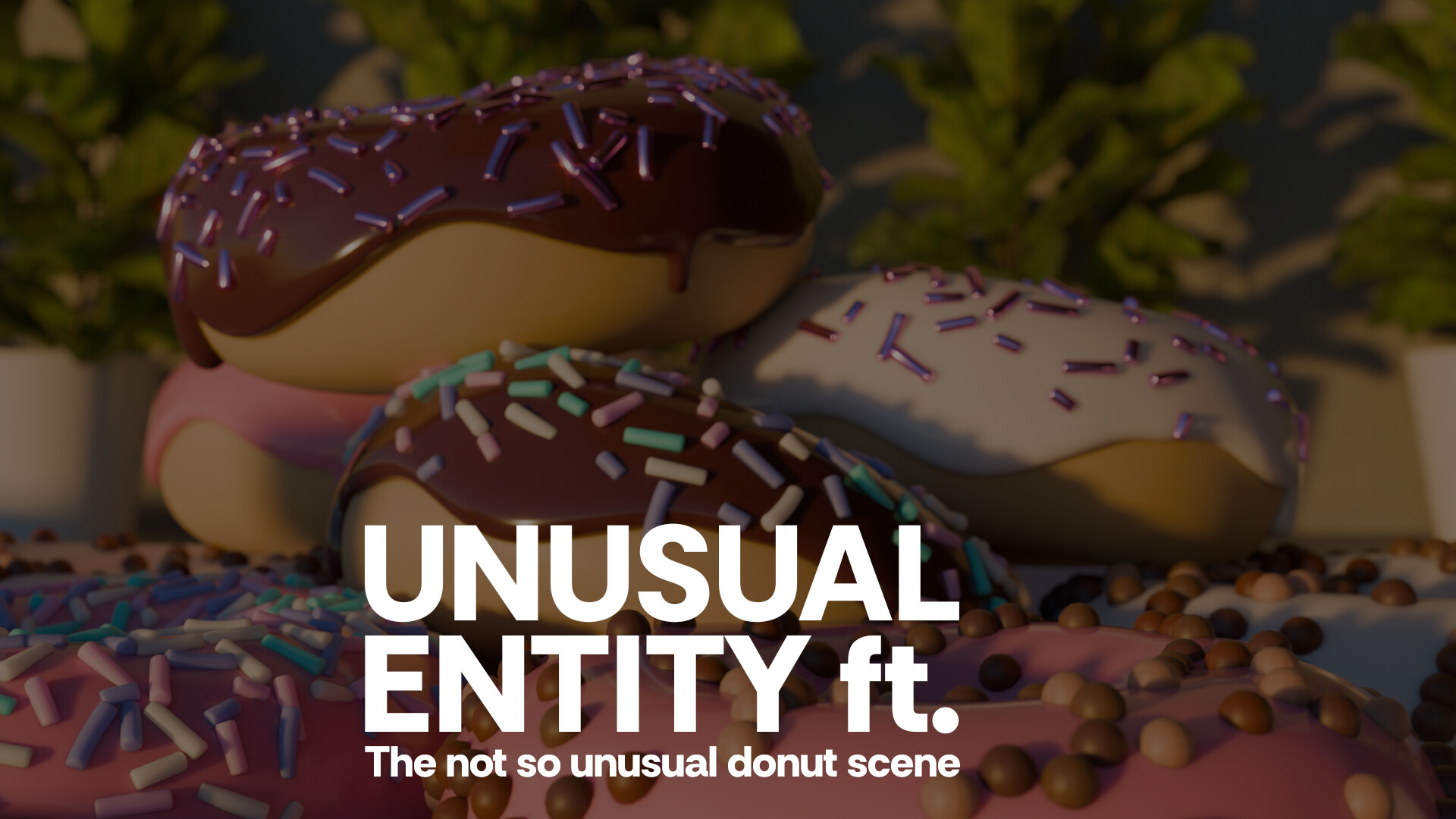 ArtStation - The not so unusual donut scene