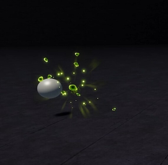 ArtStation - Toxic projectile - Unity VFX