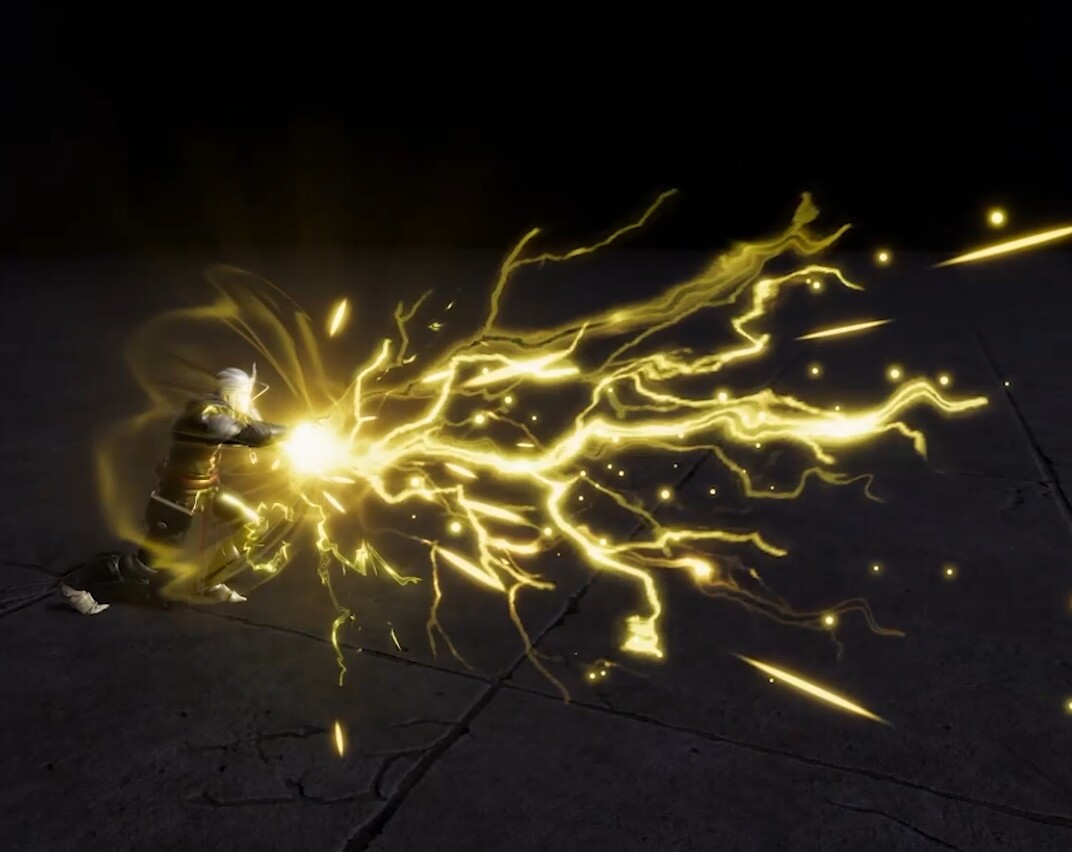 ArtStation - Lightning hand strike - Unity VFX
