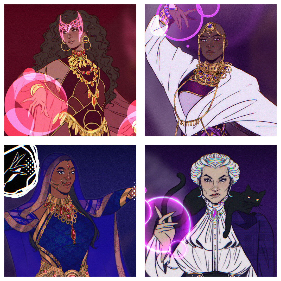 ArtStation - The Magic of the Queens