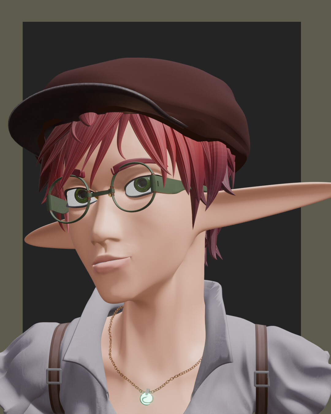 ArtStation - Newspaper Elf Animation Test