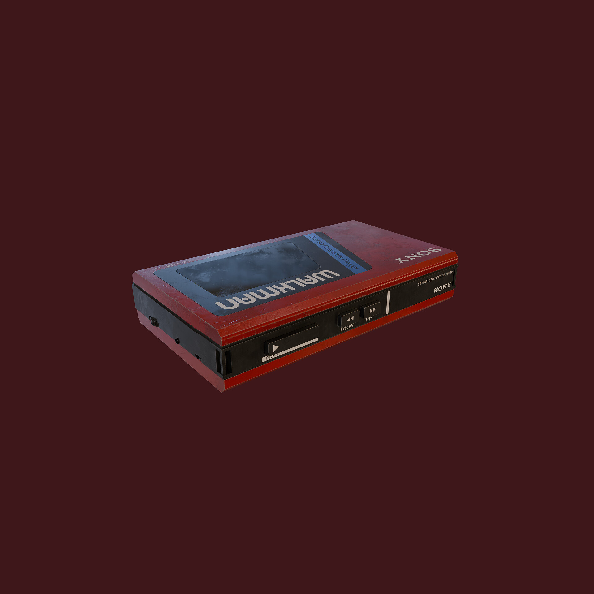 ArtStation - 3D Walkman