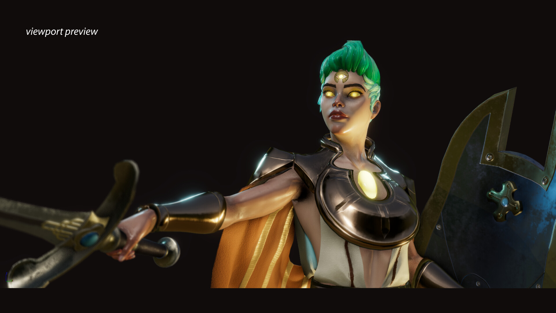 ArtStation - CHAMPIONS ASCENSION - KEYMASTER CHARACTER REDESIGN