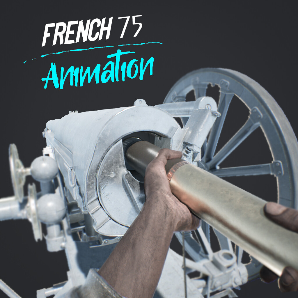 ArtStation - Mle1897 Cannon Animation Reel