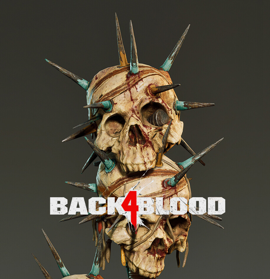 ArtStation - Skull_Weapon_