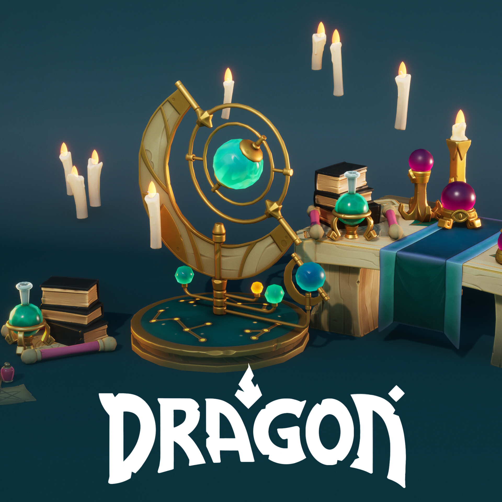 ArtStation - Project Dragon - Mage Collection