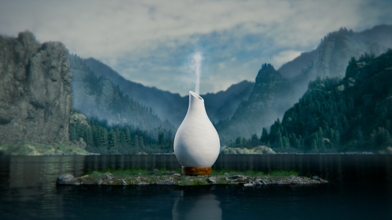 ArtStation - Yonboni's Oil Diffuser Commercial Project