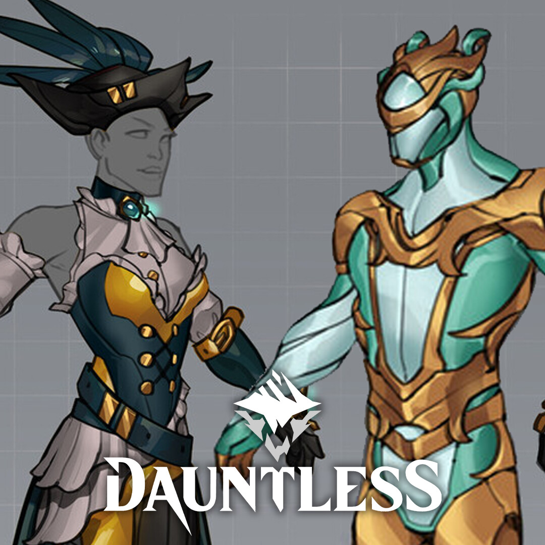 ArtStation - Dauntless - Armor, Creatures, Props