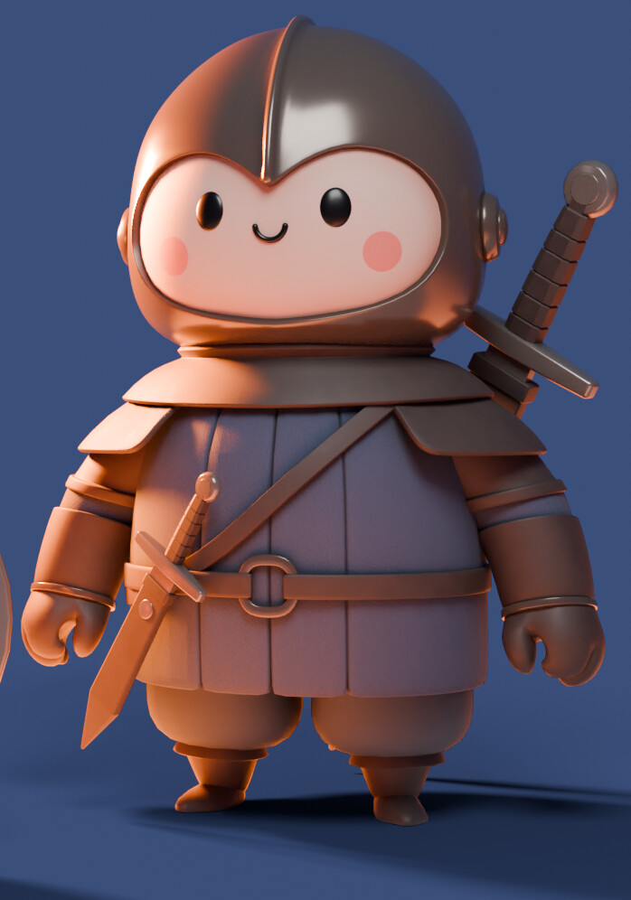 ArtStation - Baby Medieval Character 2