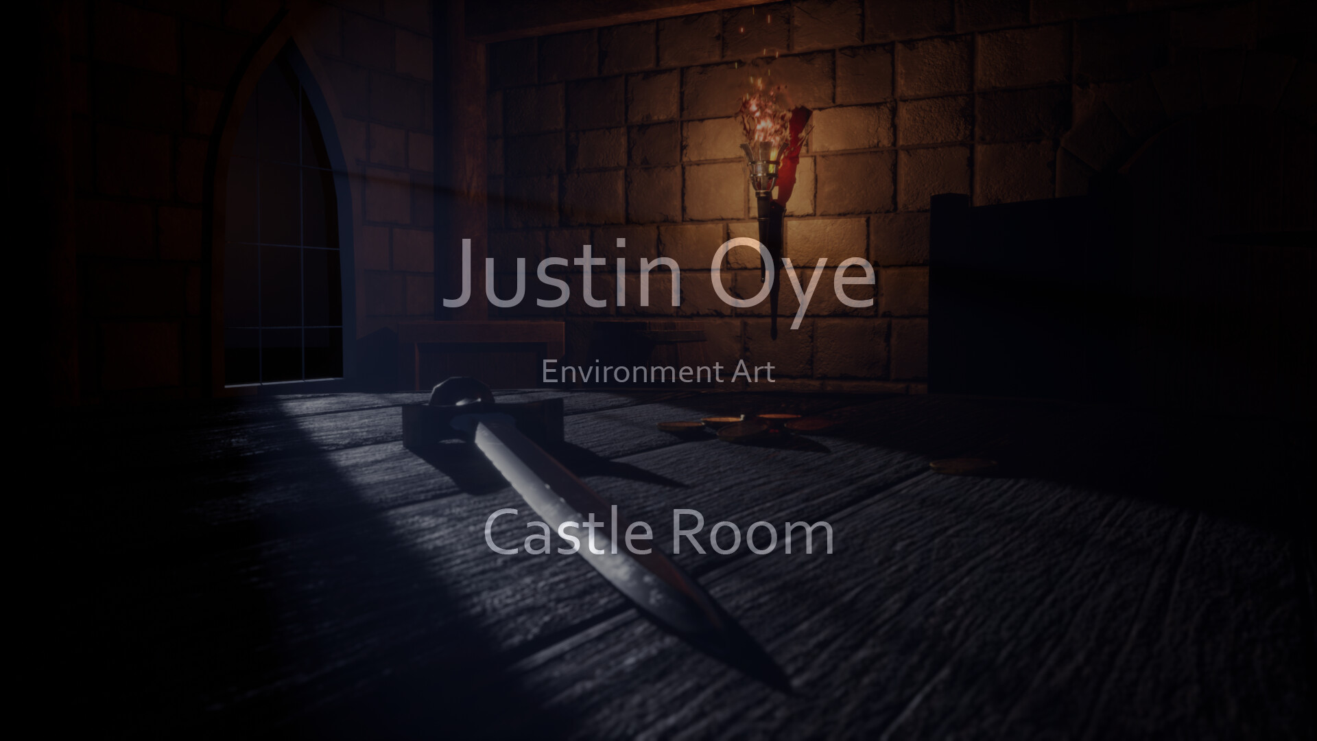 ArtStation - Nighttime Castle Room