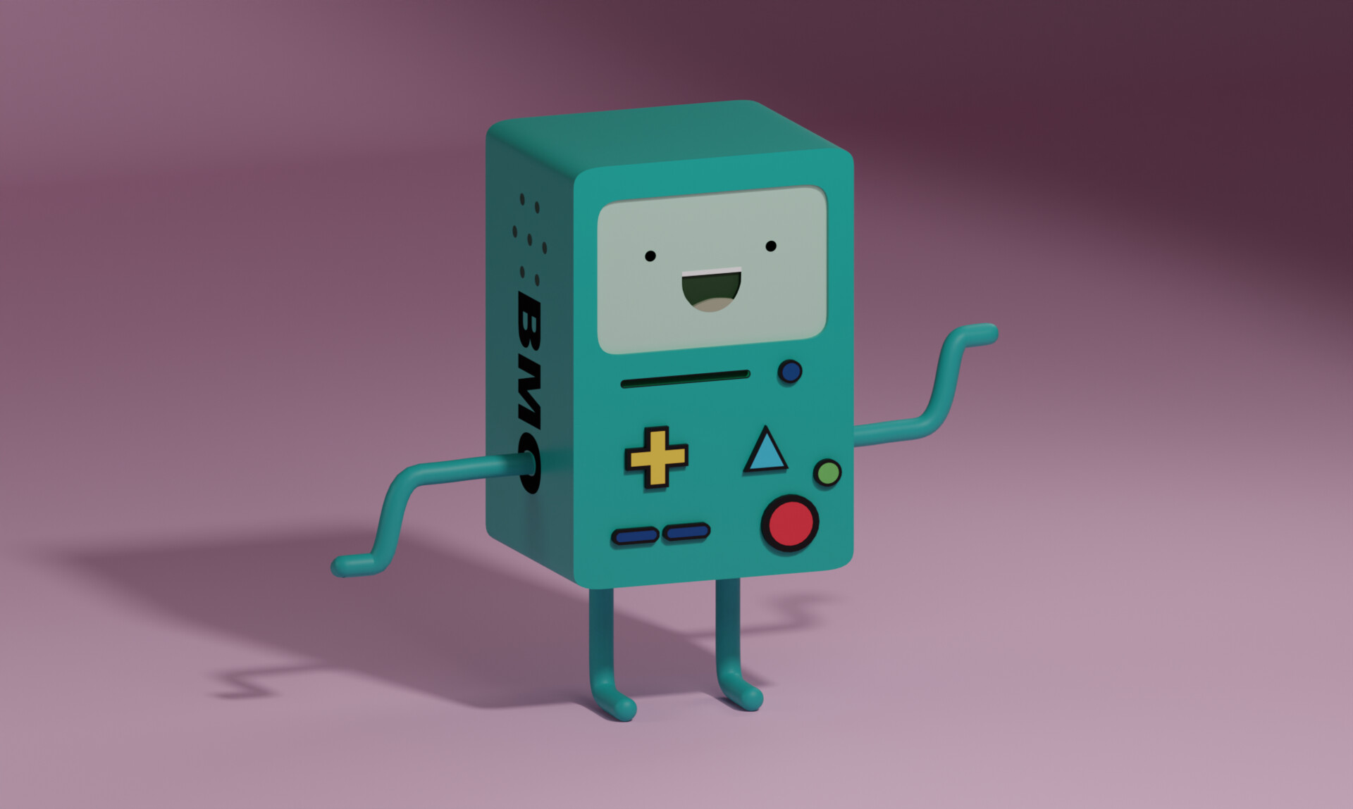 ArtStation - 3D BMO from Adventure time