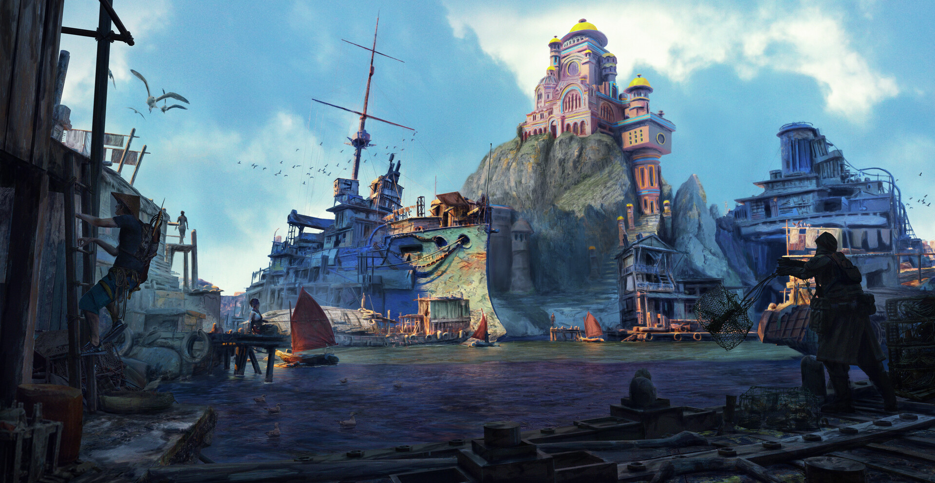 ArtStation - Ground shot + Assets