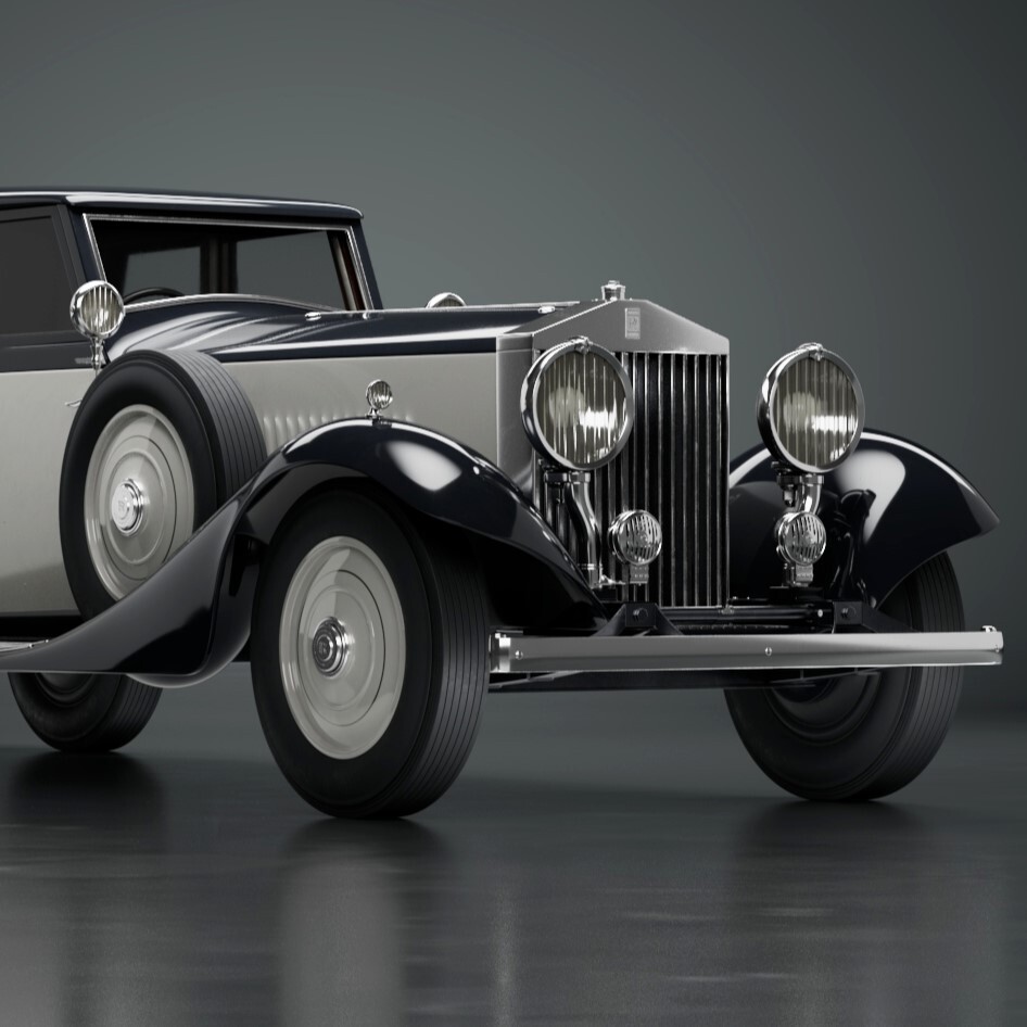 ArtStation - ROLLS ROYCE Phantom II 1933