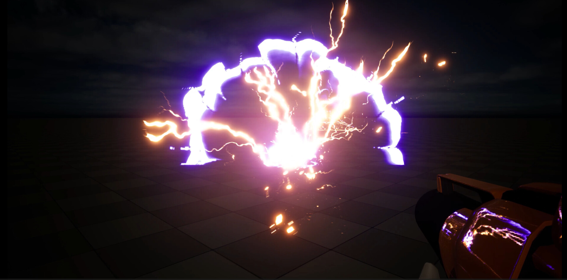 ArtStation - Electric explosion Blueprint