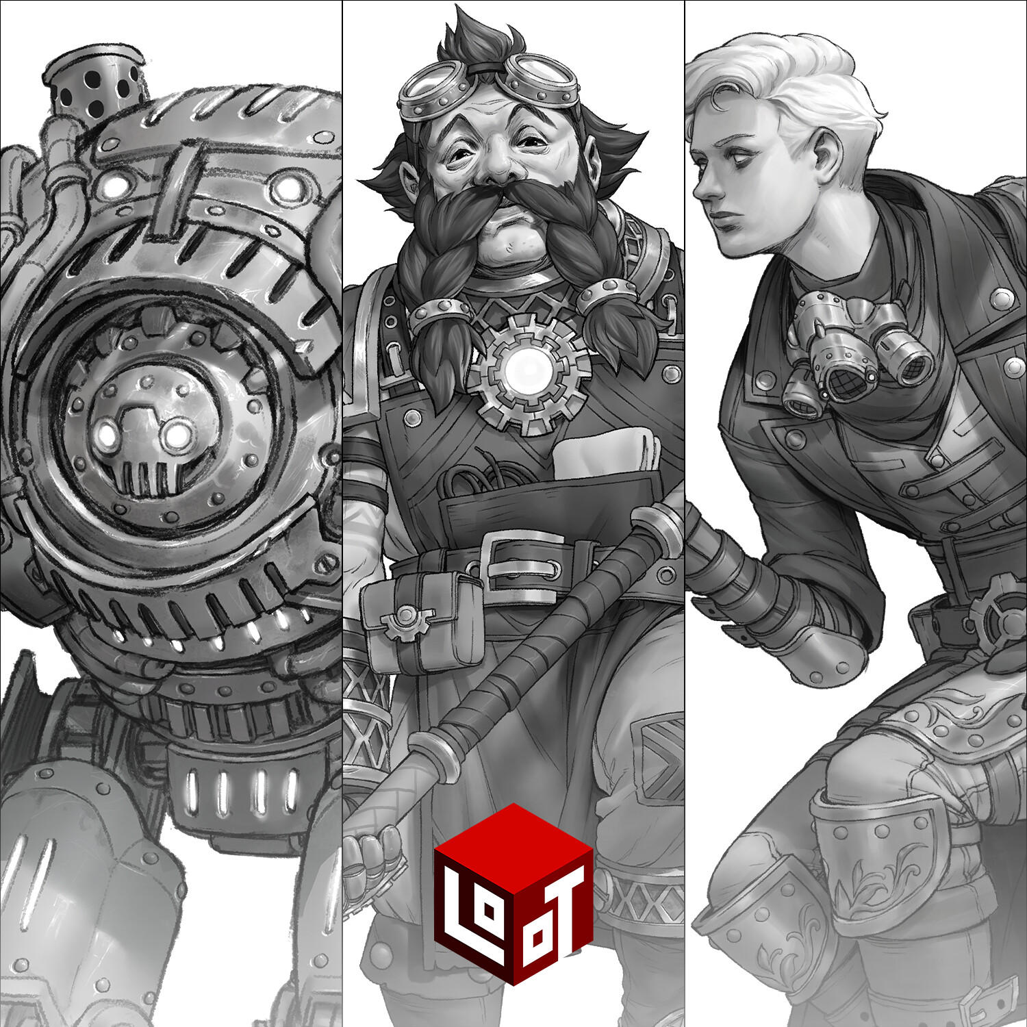 ArtStation - Loot Studios - Clockwork Skyline part 1