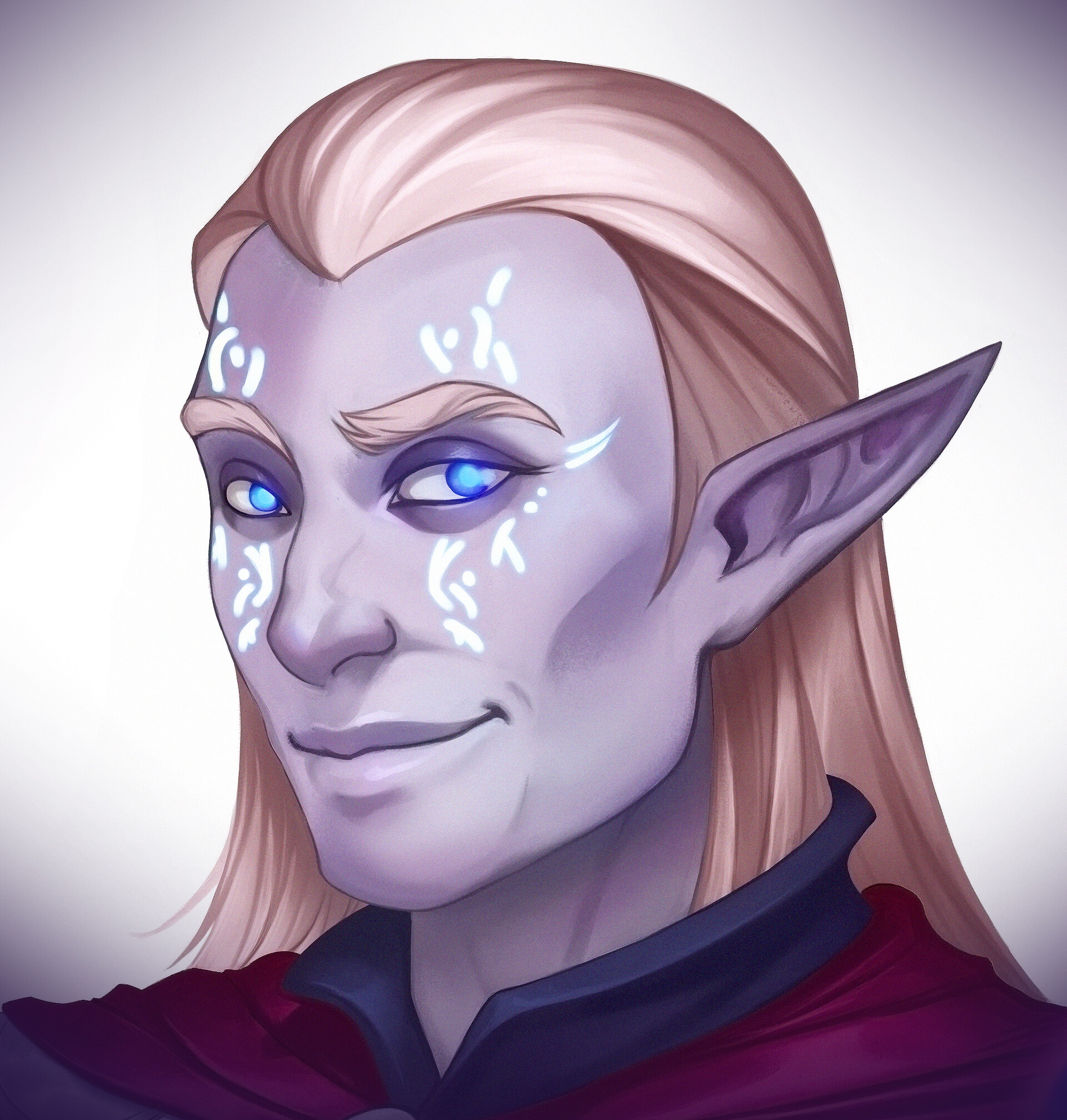 ArtStation - Drow, void wizard