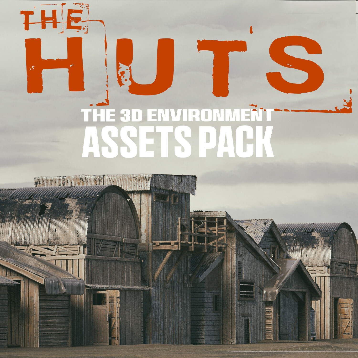ArtStation - Assets Pack " The Huts
