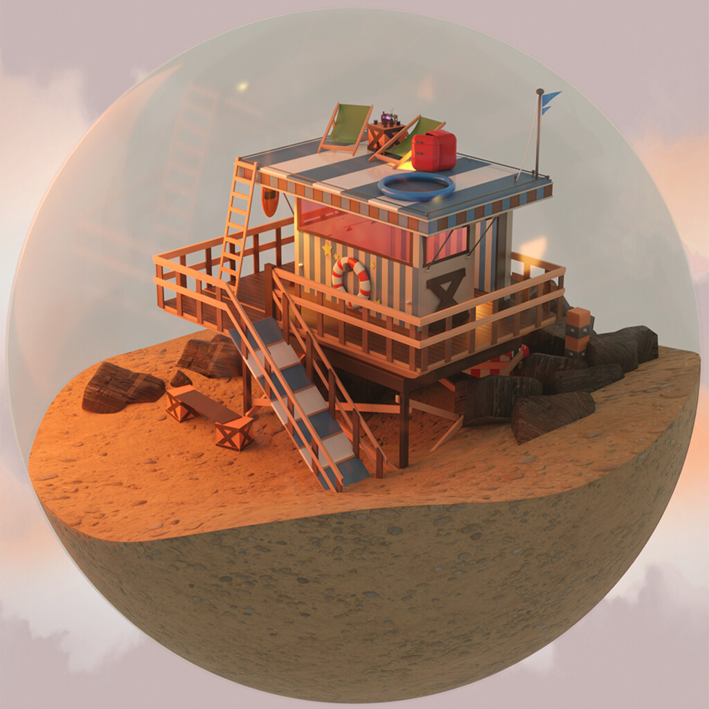 ArtStation - During Golden Hour.