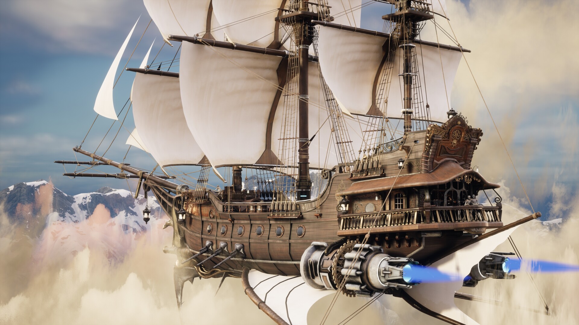 ArtStation - Steam Ship