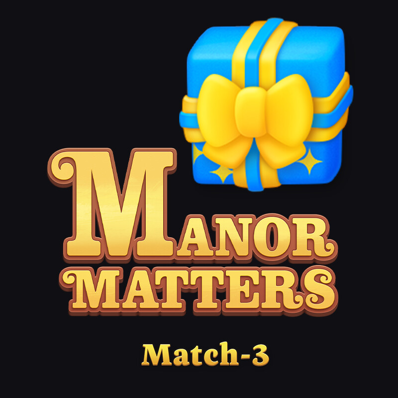 ArtStation - MATCH-3 Elements for Manor Matters