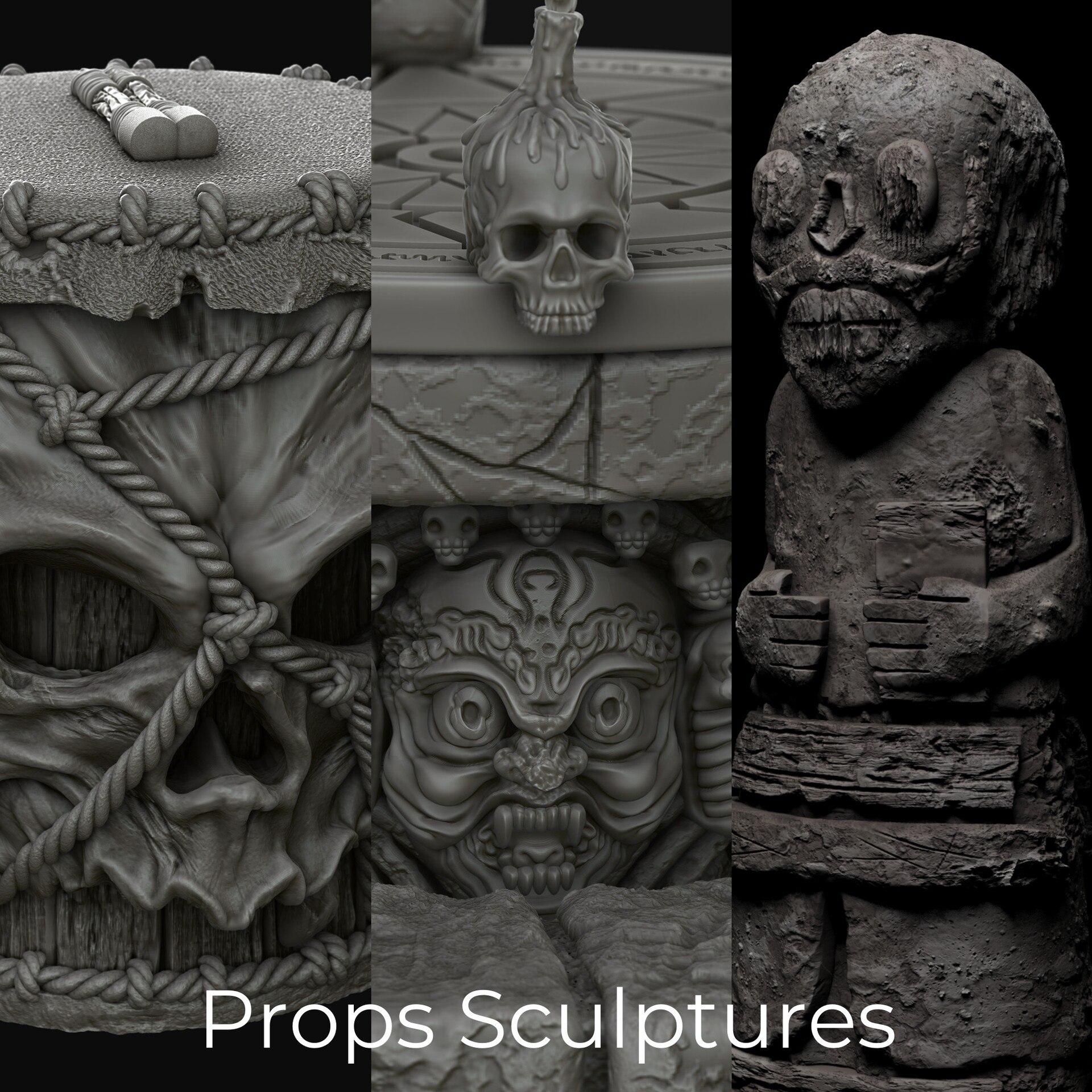 ArtStation - Props Sculptures