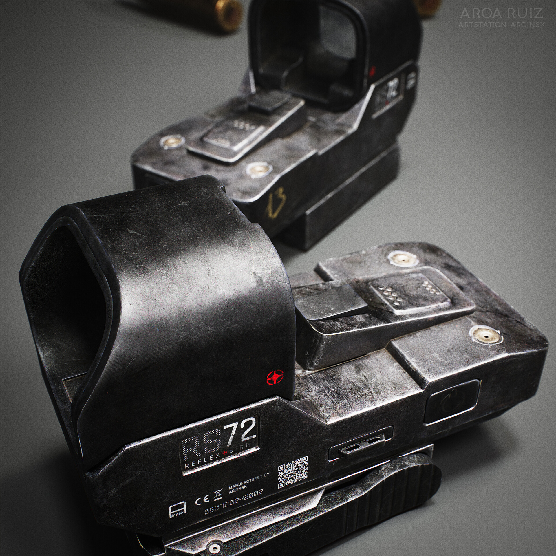 ArtStation - RS72 Reflex Sight - From PD84 Bullpup