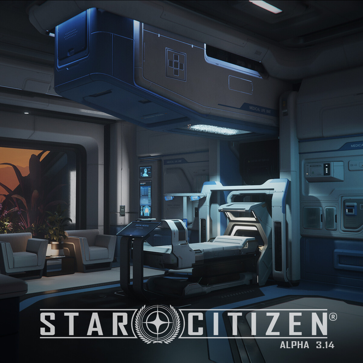 ArtStation - Star Citizen - New Babbage Brentworth Hospital