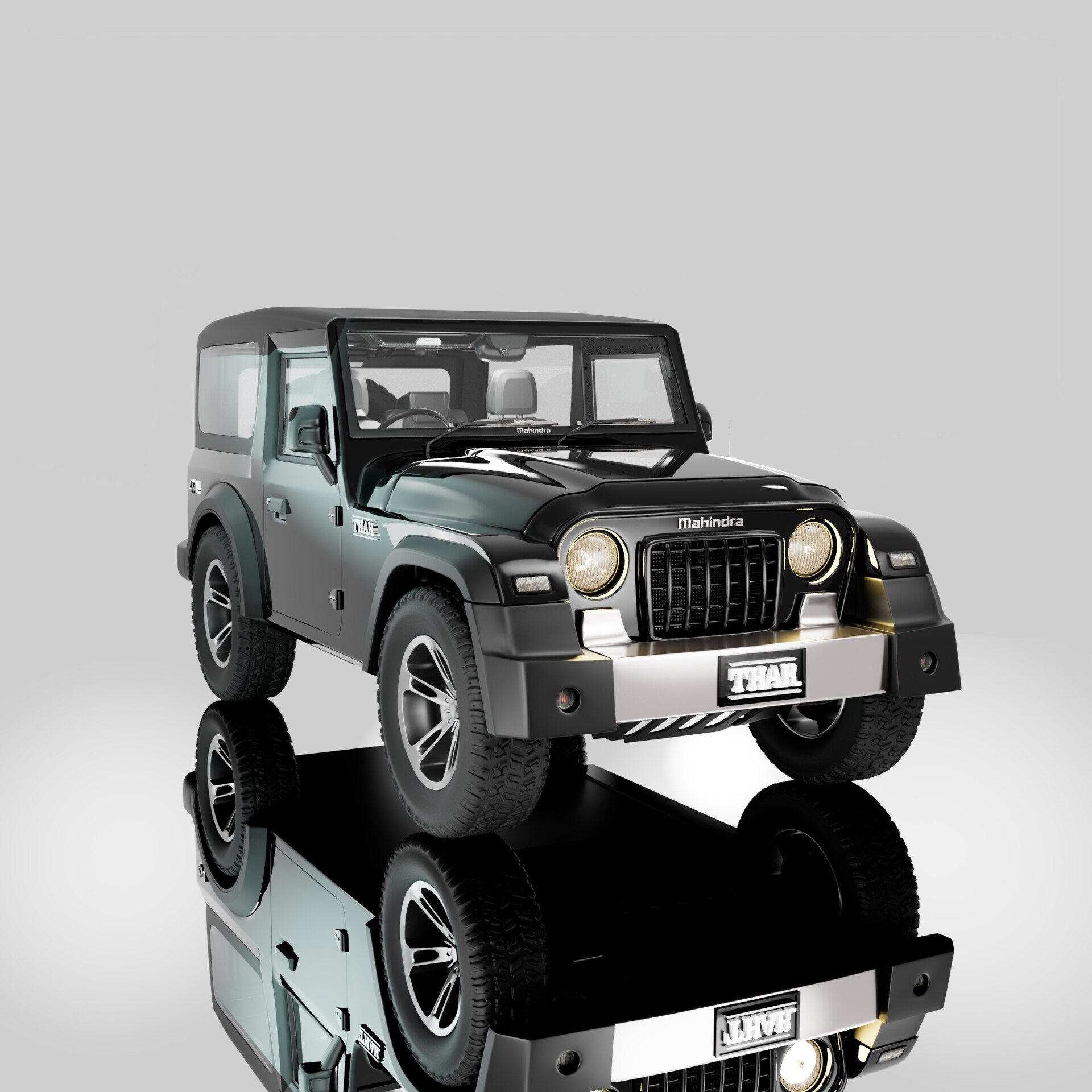 ArtStation - Mahindra Thar