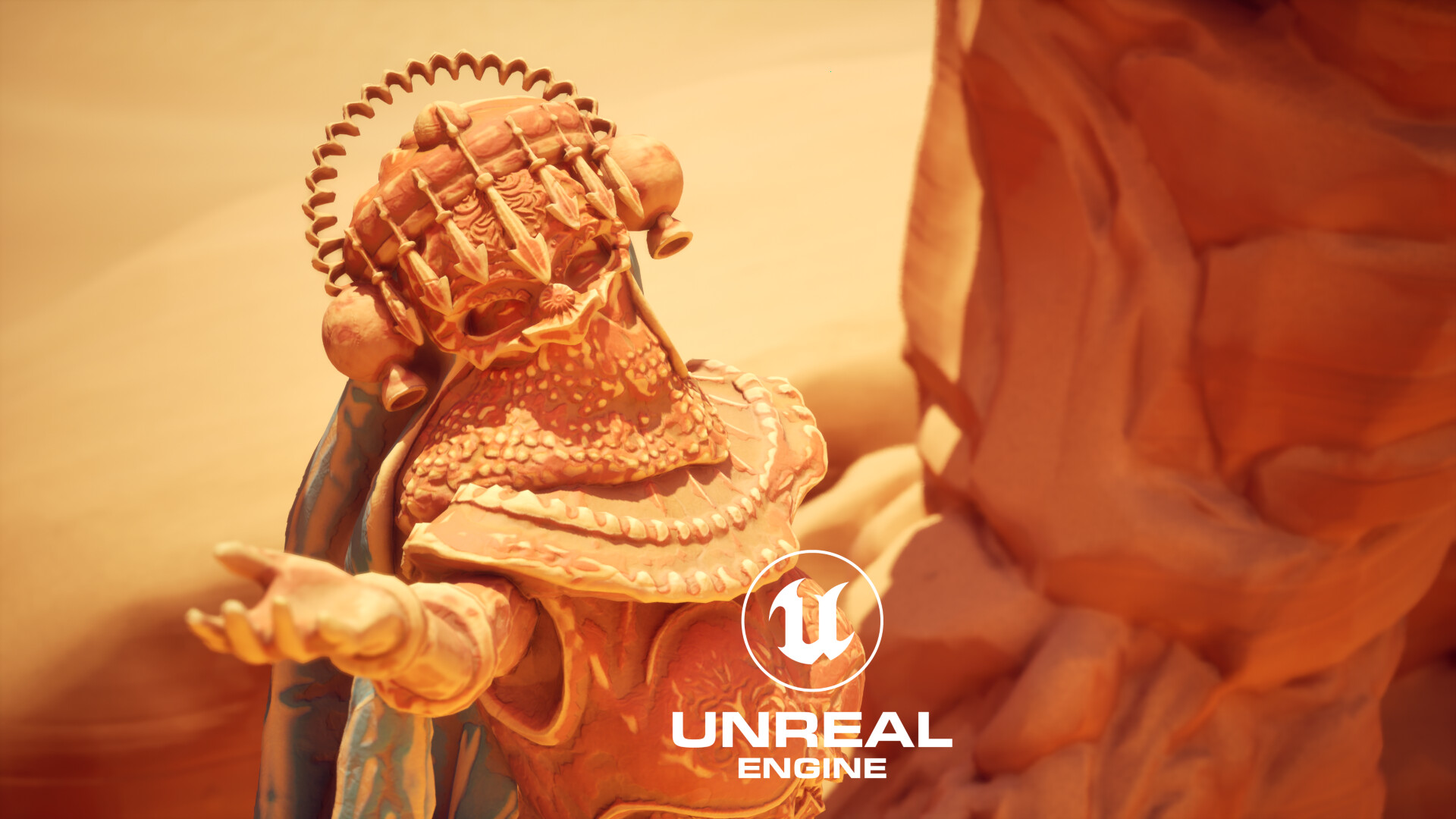 ArtStation - Twin Sister statue - Nomad's Rest