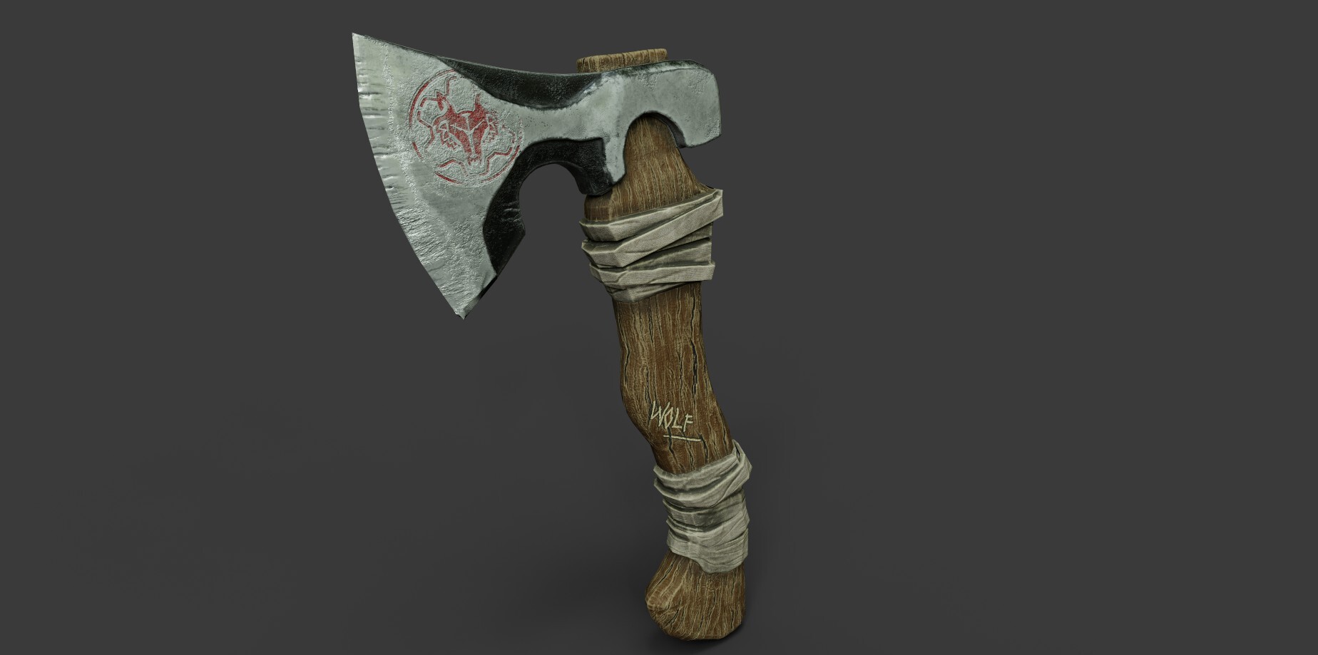 ArtStation - "Wolf" Axe