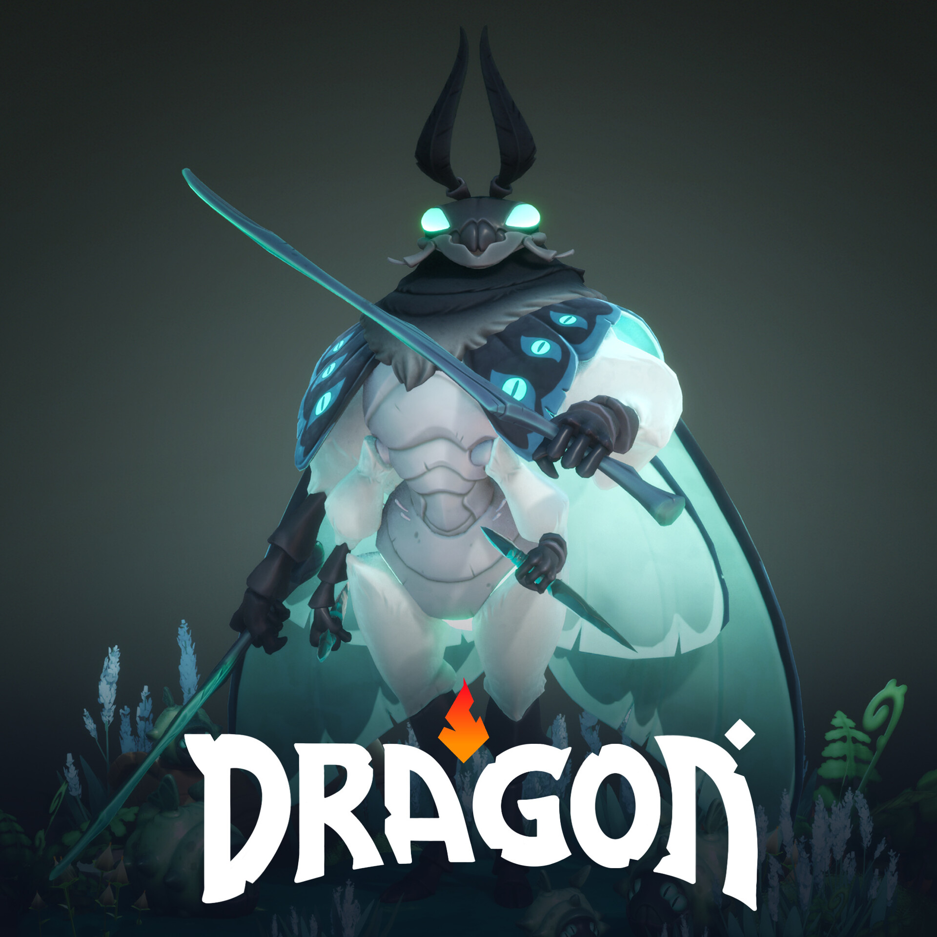 ArtStation - Dragon - Mothlin Knight