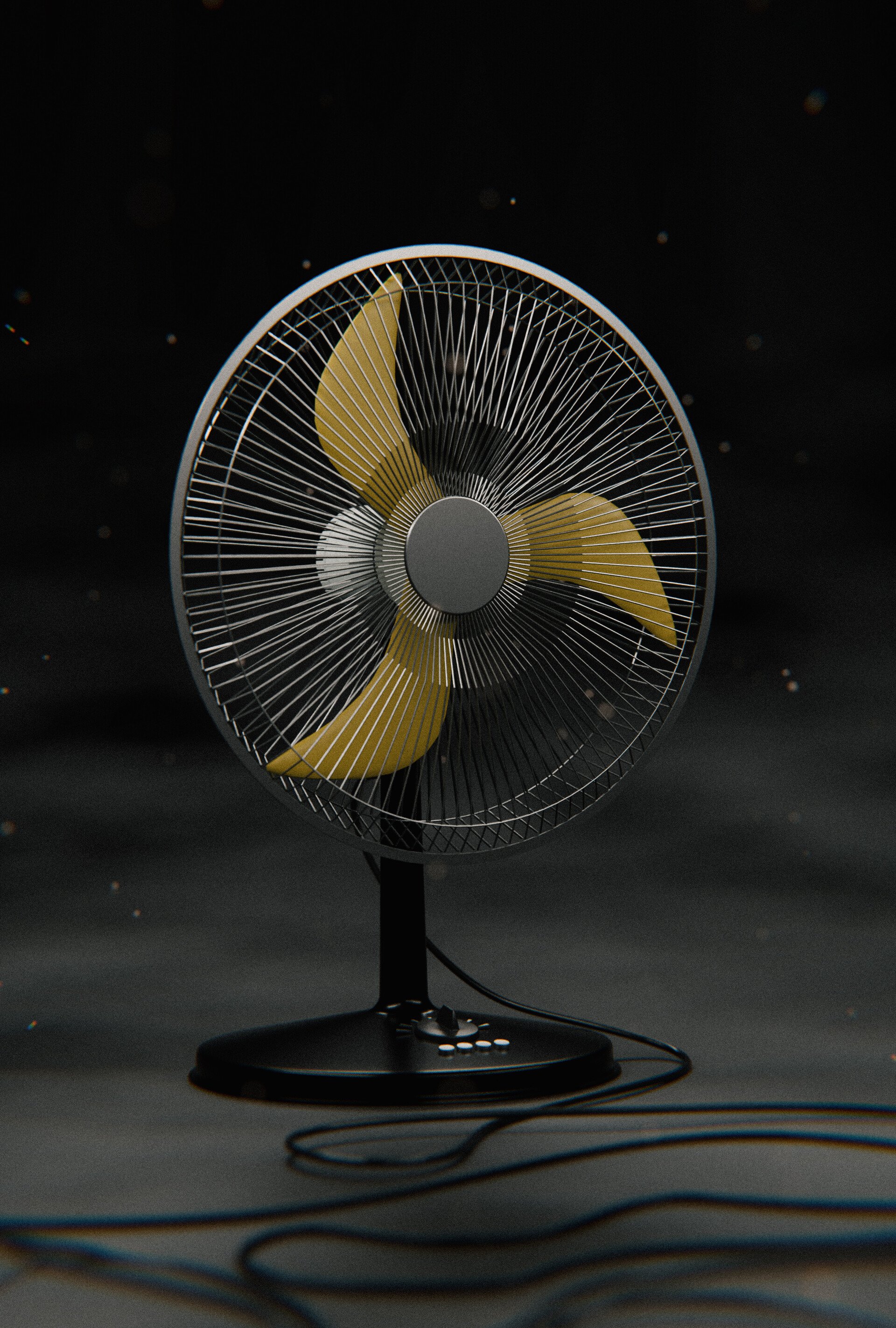 ArtStation - Table Fan