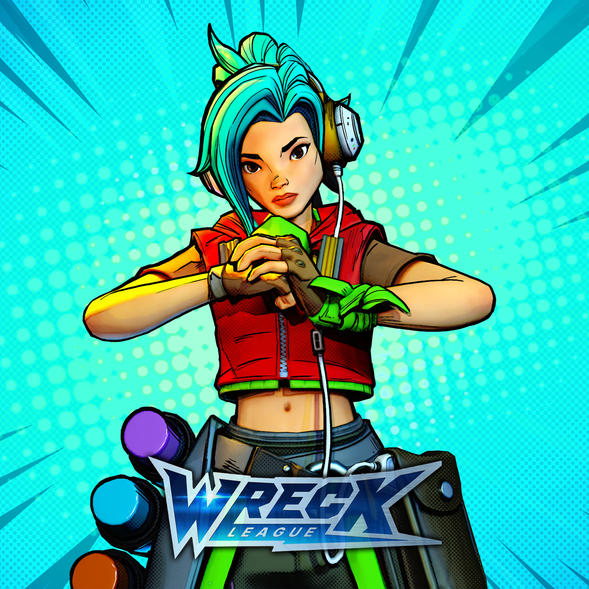 ArtStation - Jaelynn WRECK LEAGUE