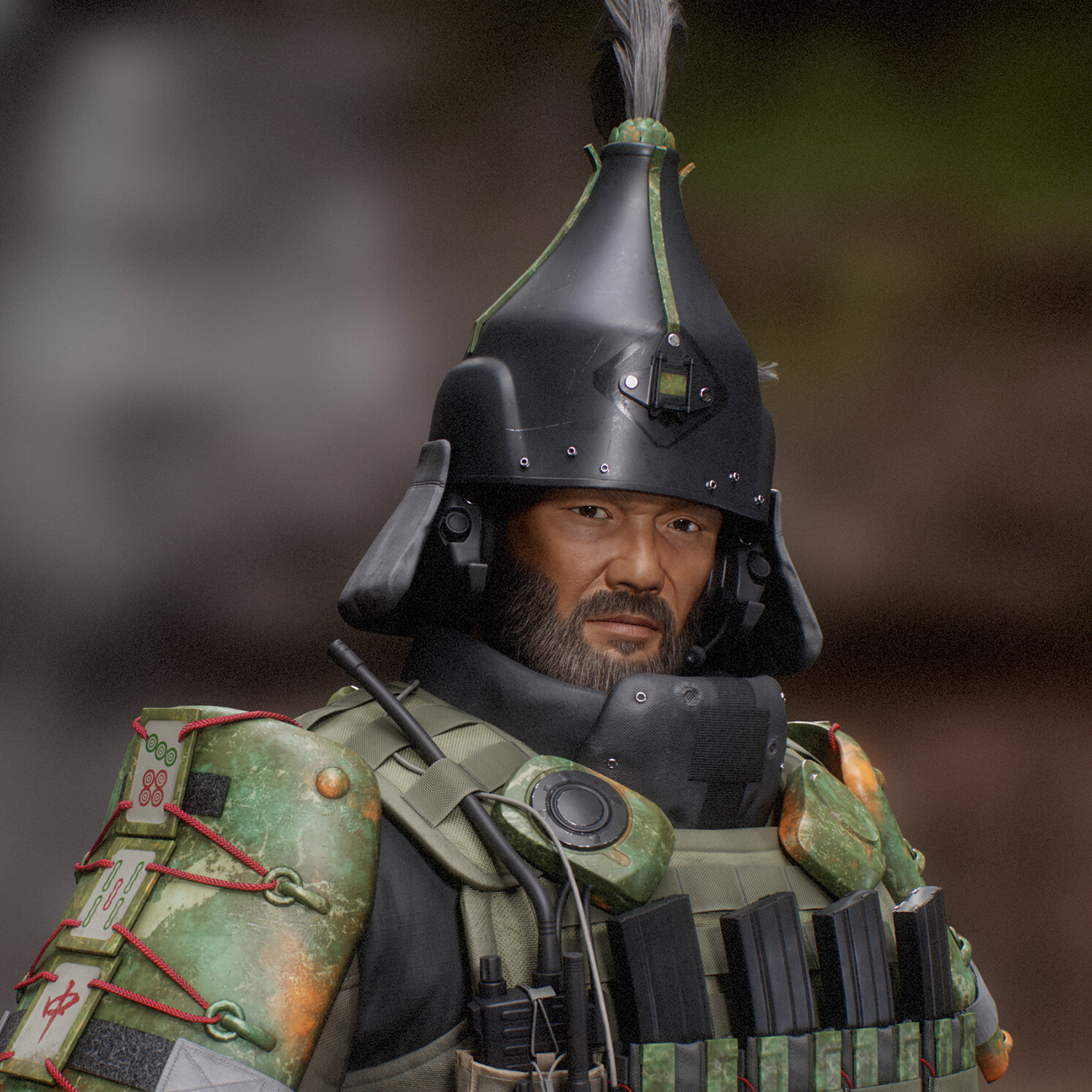 ArtStation - Army General (Game Ready)