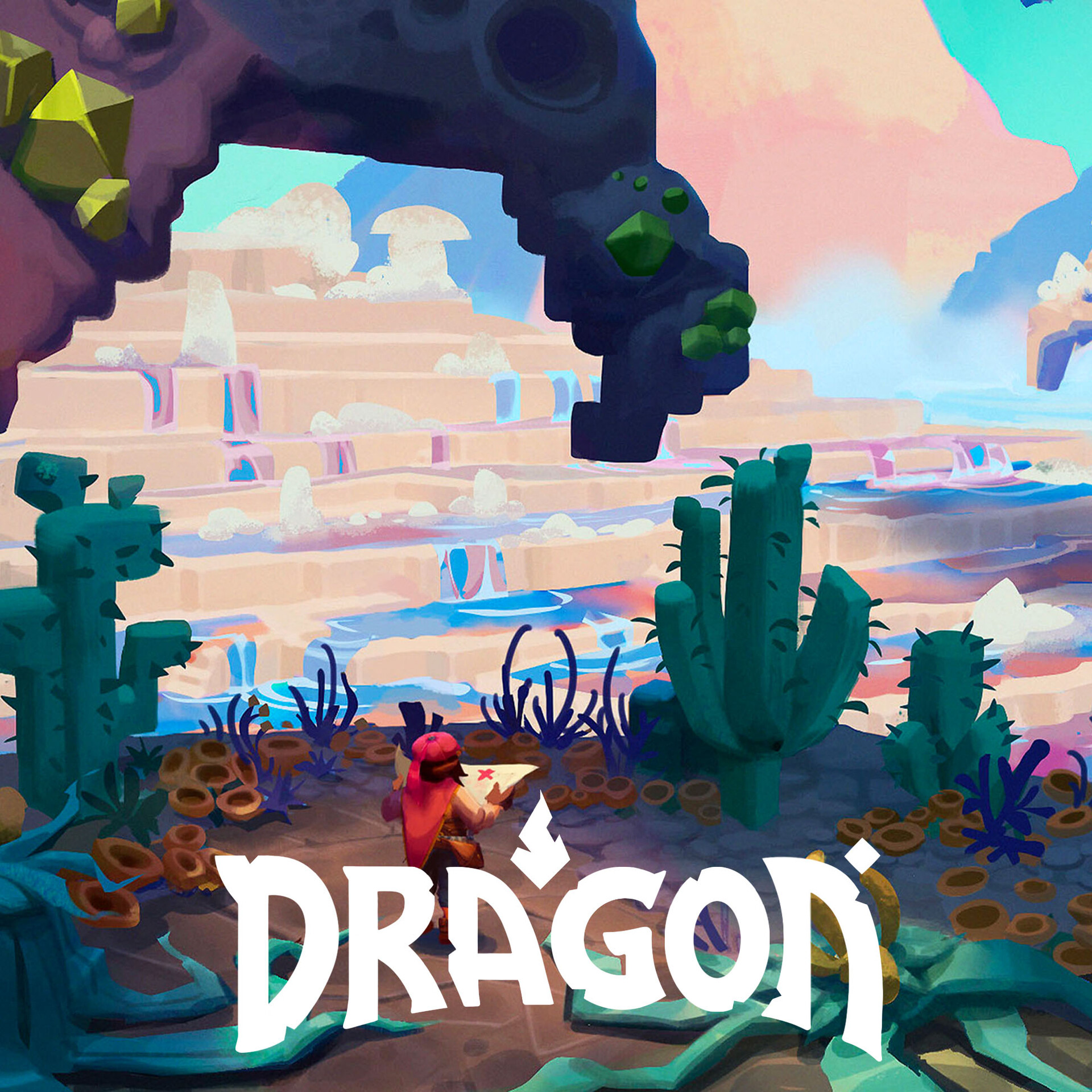 ArtStation - Dragon Project-Desert Biome