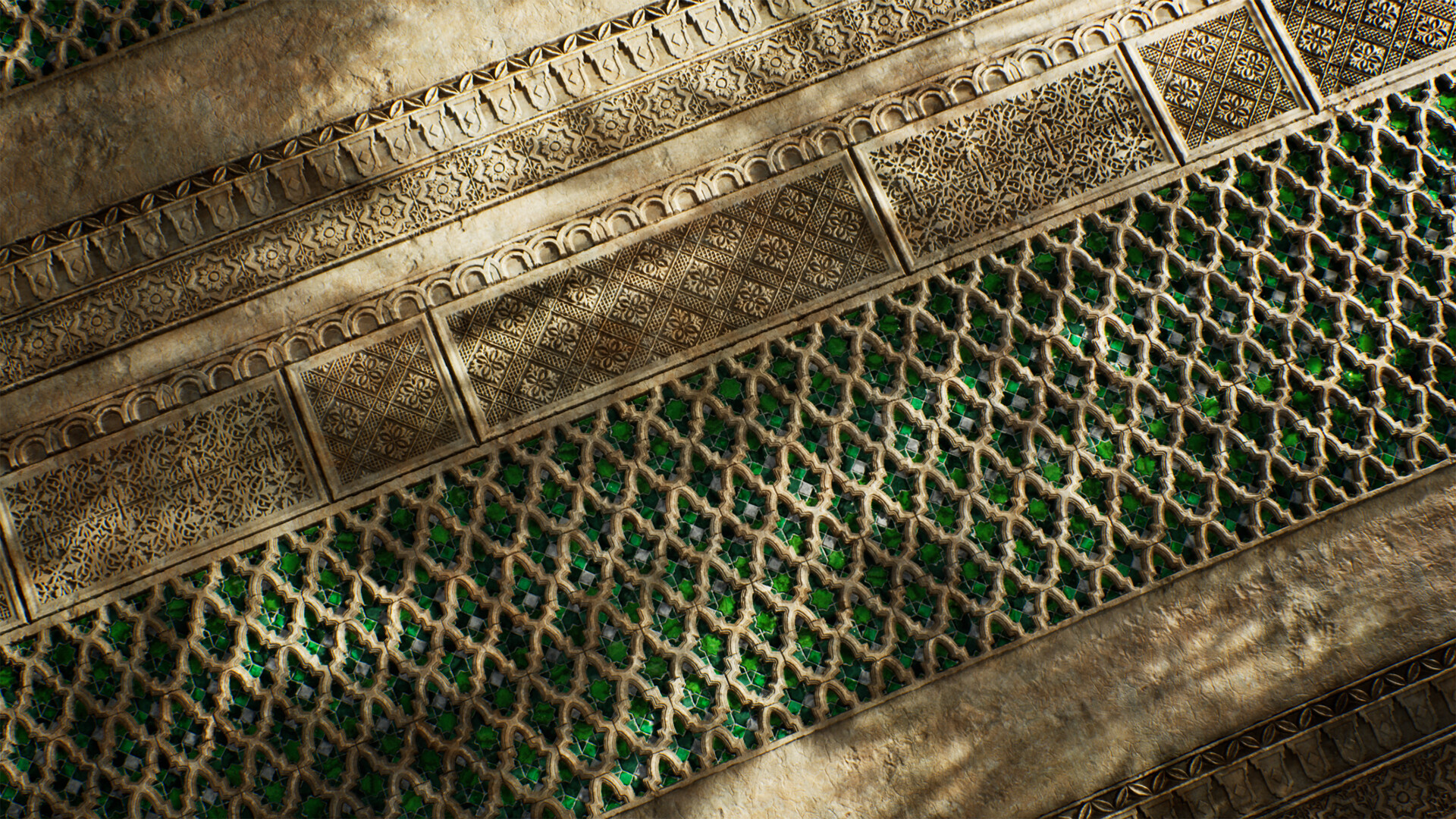 ArtStation - Moroccan style Trim Sheet Materials