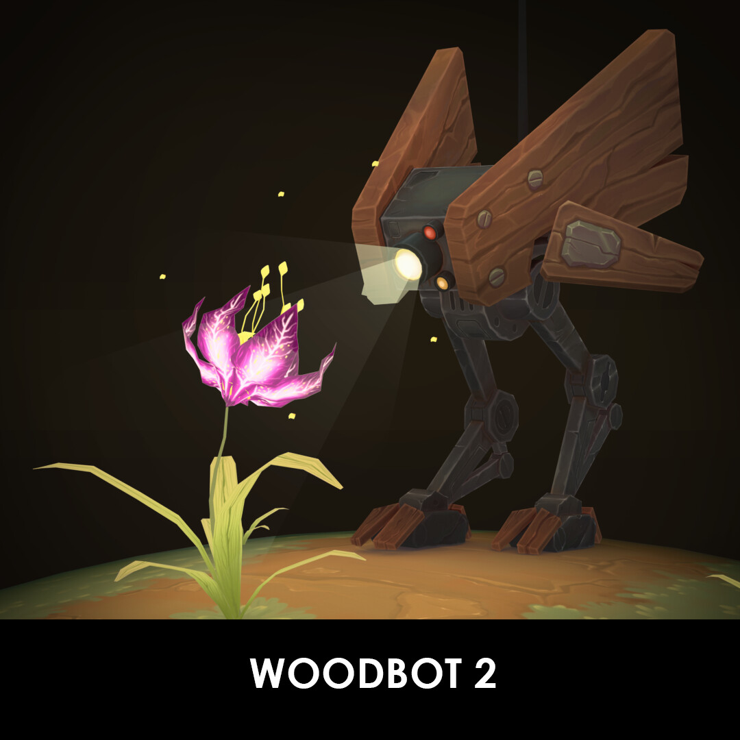 ArtStation - Woodbot 2.0