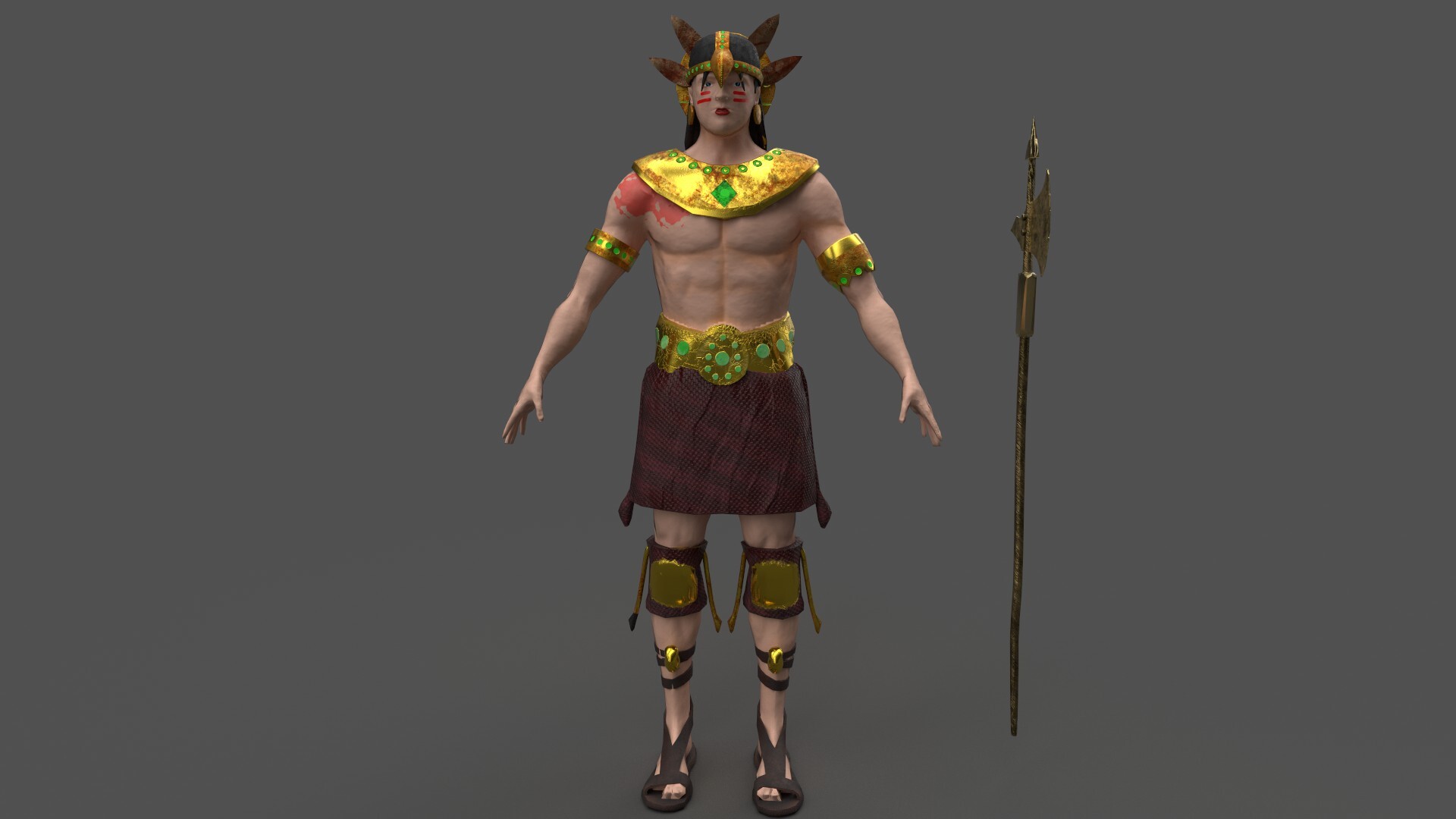 ArtStation - GUERRERO INCA.